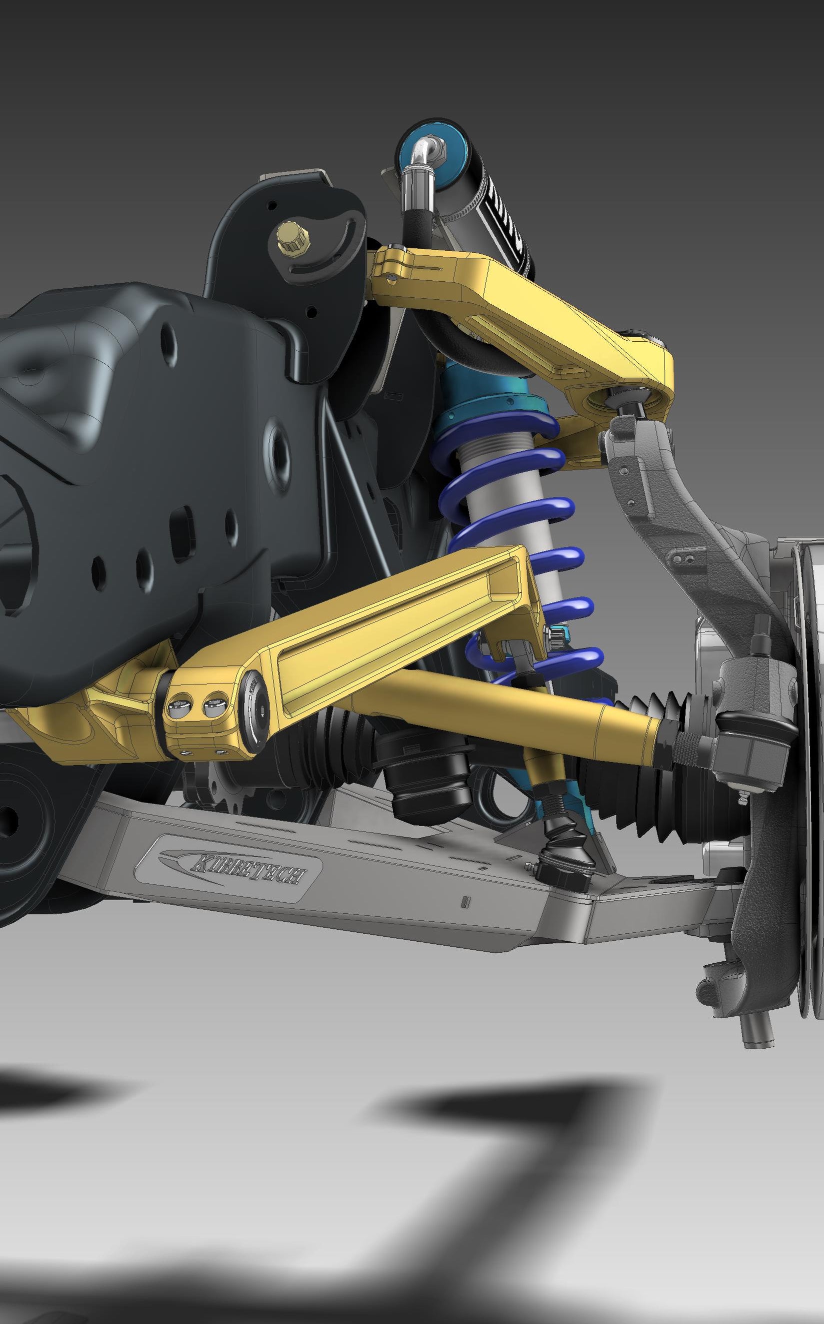 CHEVROLET/GMC 2500/3500 SPLINED SWAY BAR KIT 2011+ — Kibbetech