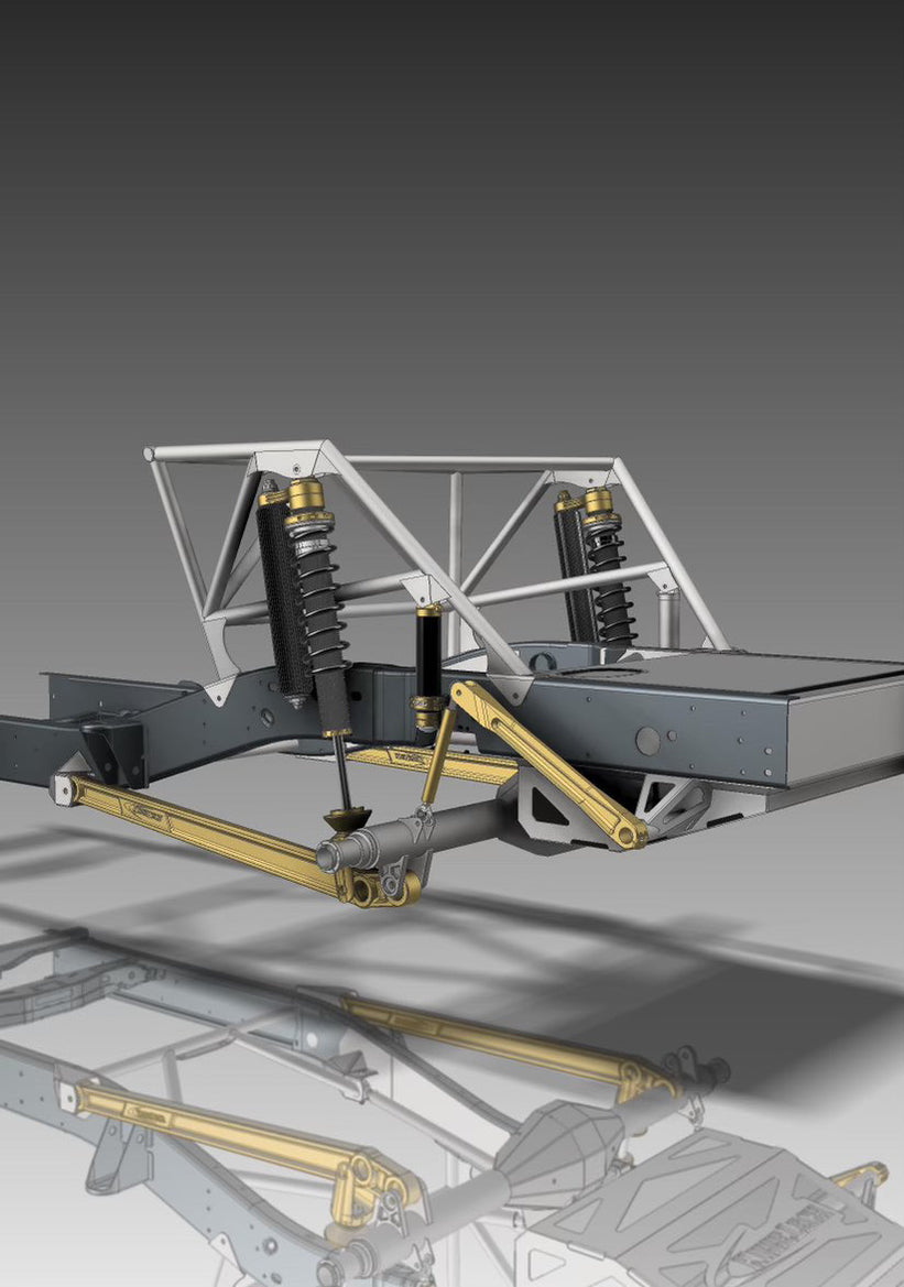 CHEVROLET/GMC 2500/3500HD SHORT COURSE LINK KIT 2001-2010 — Kibbetech