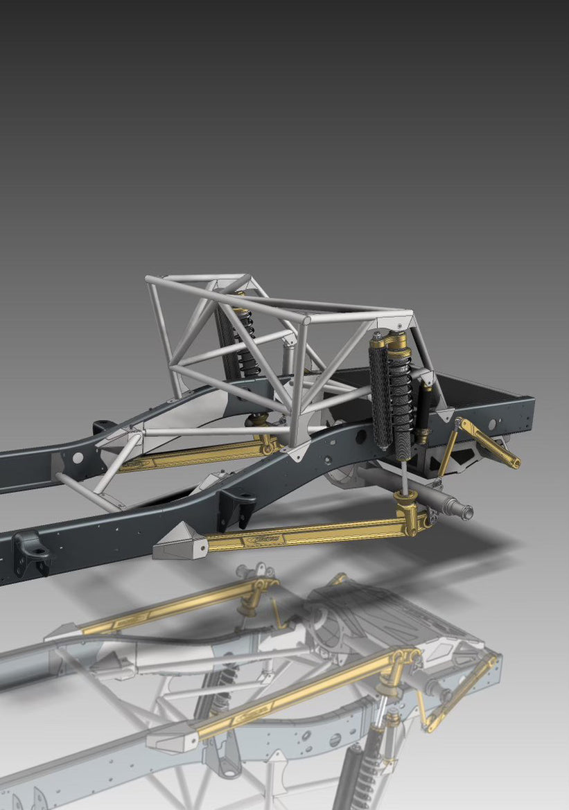 CHEVROLET/GMC 2500/3500HD SHORT COURSE LINK KIT 2001-2010 — Kibbetech