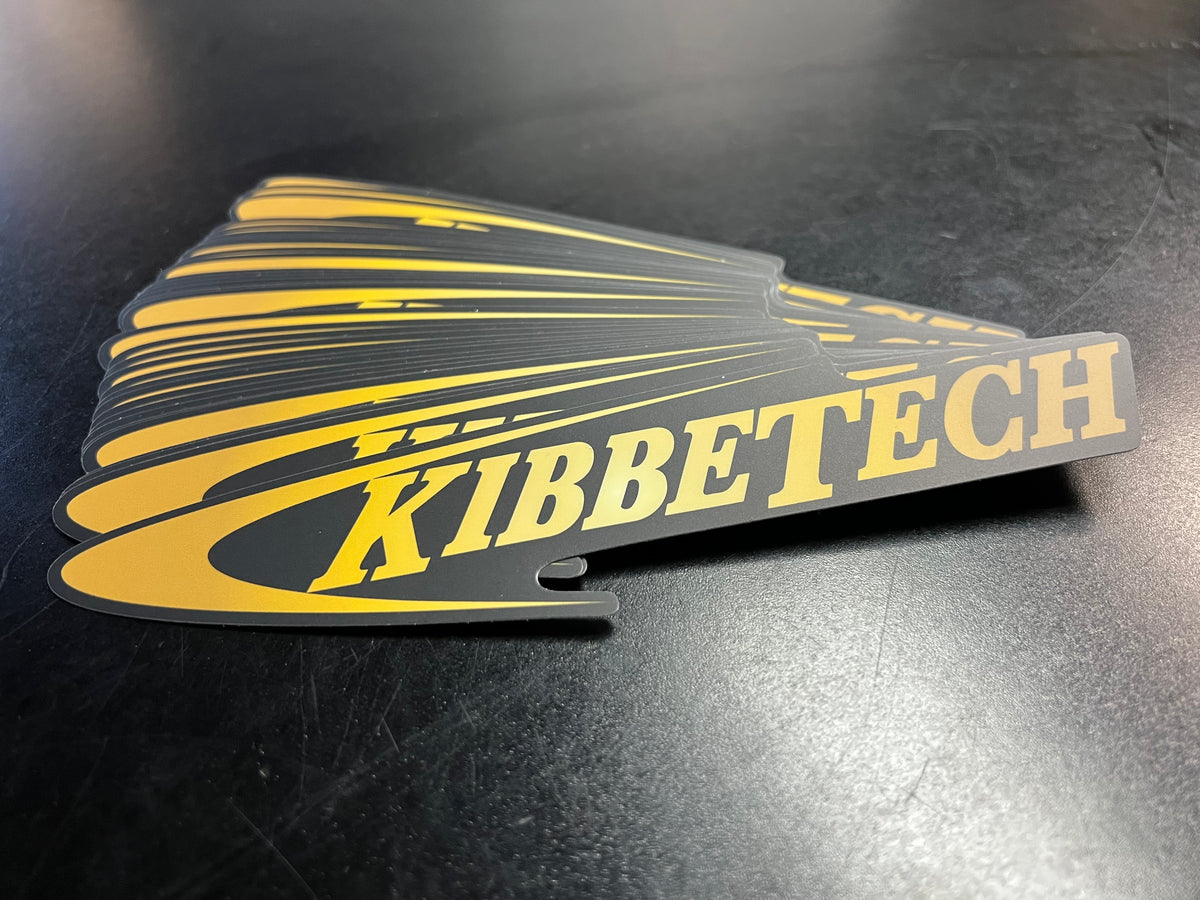 KIBBETECH PRINTED STICKERS — Kibbetech
